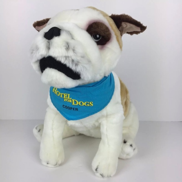Dreamworks | Other | Hotel For Dogs Cooper Plush Stuffed Animal Bulldog ...